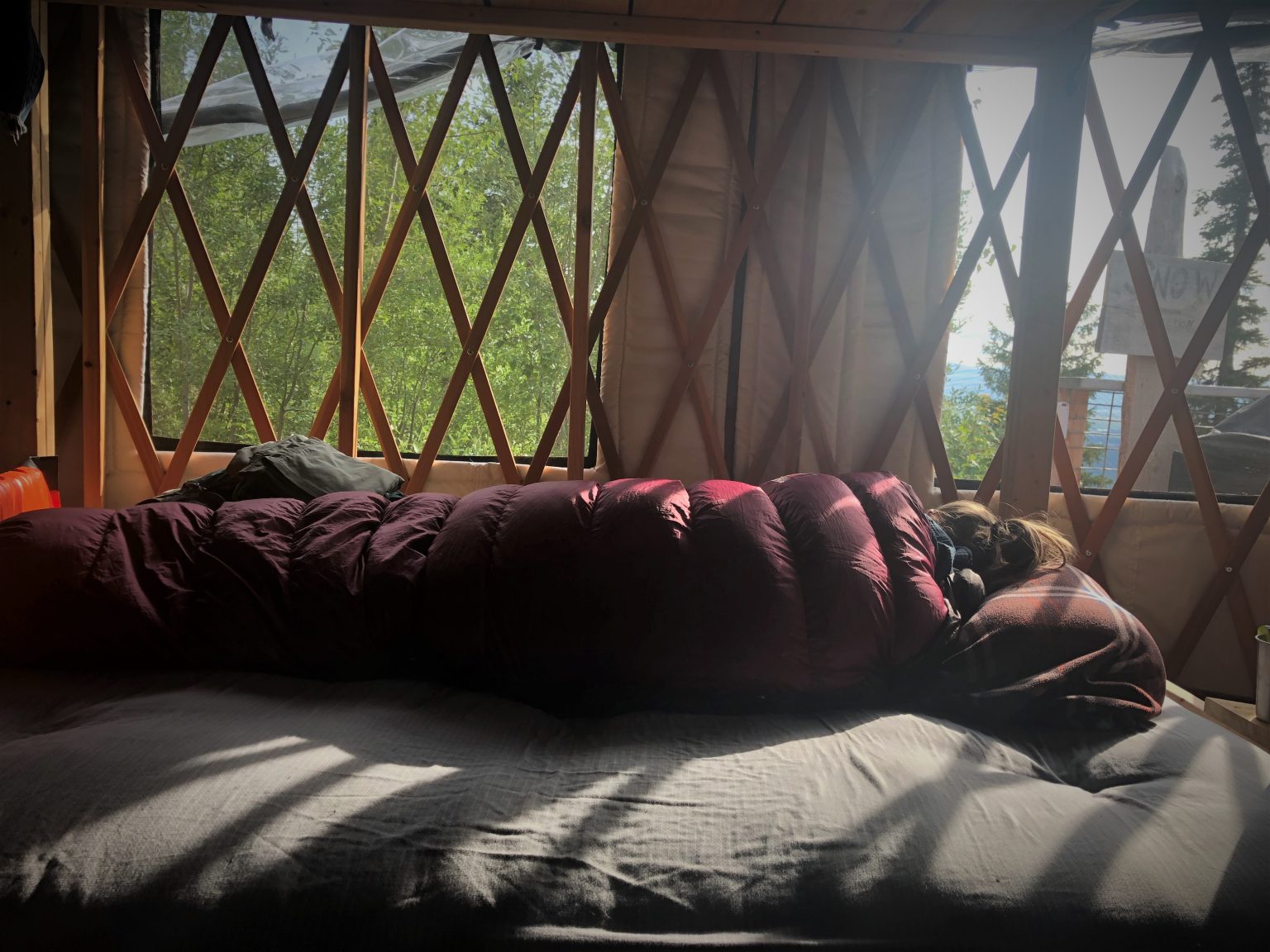 Jewel Basin Yurt – Jewel Basin Yurt Off grid yurt bordering the serene ...